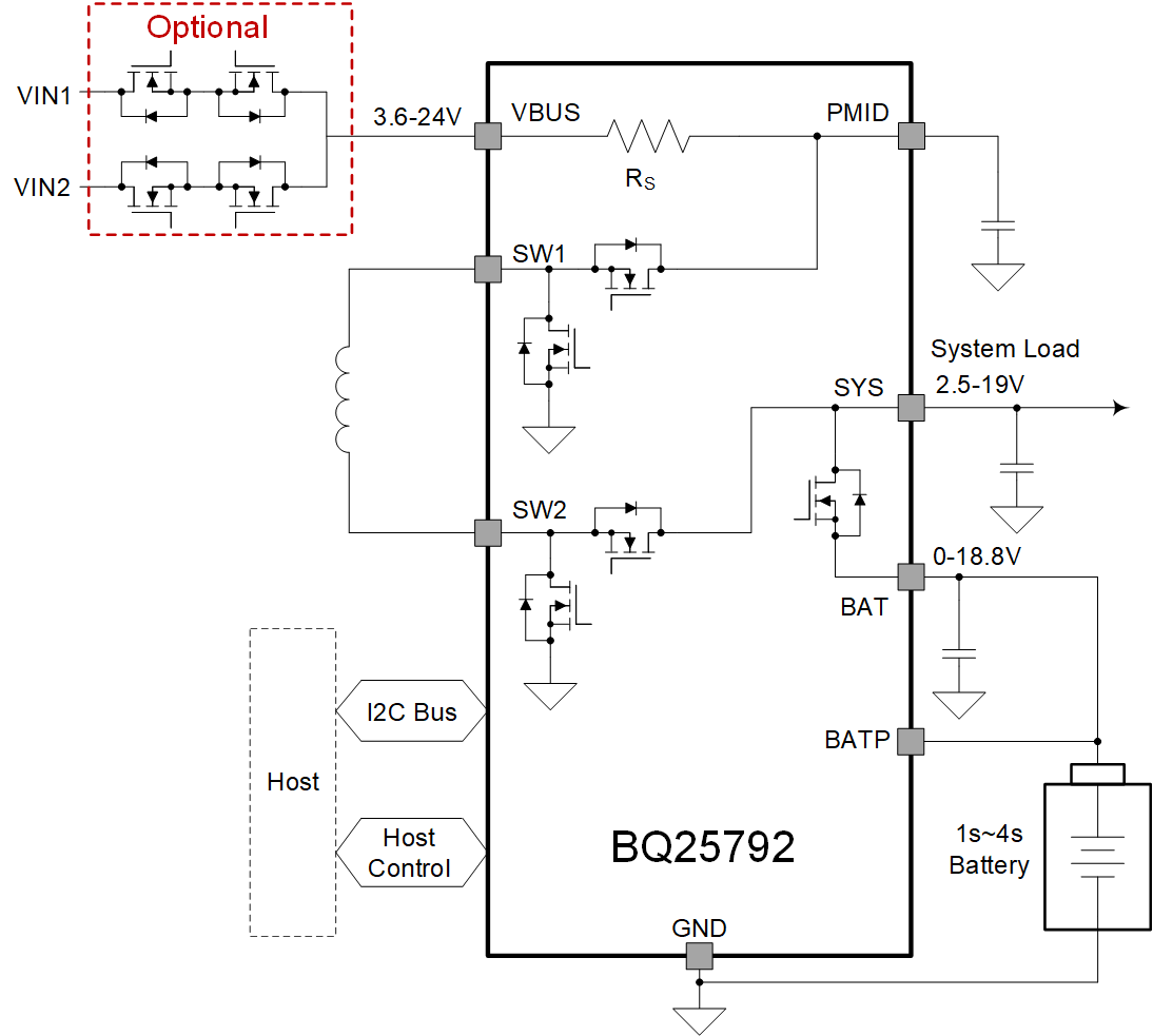 BQ25792 数据手册-pdf中文资料-产品介绍及应用电路 - 华强商城